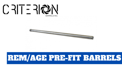 Criterion Barrels, Shilen Barrels, Bighorn Arms Actions, KRG Chassis ...