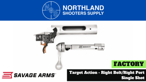 SAVAGE TARGET ACTION – RIGHT BOLT/RIGHT PORT – SINGLE SHOT | Northland ...