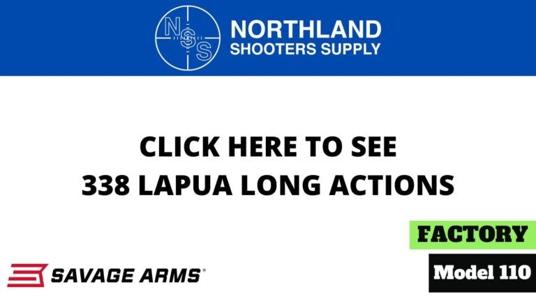 SAVAGE FACTORY ACTIONS | Northland Shooters Supply