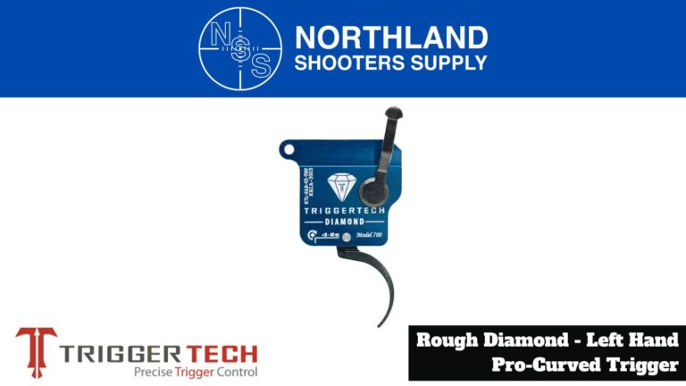TriggerTech Rough Diamond Left Hand Pro Curved Trigger | Northland ...